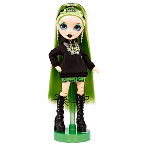Rainbow High Fantastic Fashion Jade Hunter - Green 11” Fashion Doll and Playset with 2 Complete Doll Outfits, and Fashion Play Accessories, Great Gift for Kids 4-12 Years Old