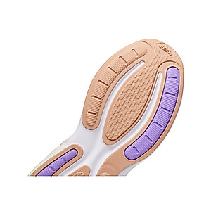 adidas Women's Alphabounce+ Sneaker, White/White/White, 8