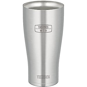 Thermos JDE-600 S Vacuum Insulated Tumbler, 20.3 fl oz (600 ml), Stainless Steel