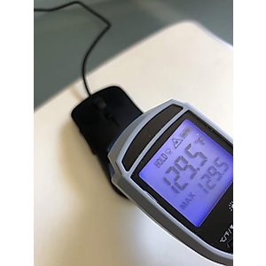 ValueRays Heated Mouse Quiet Click Heated Buttons Universal Size (Solid Black)