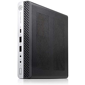 HP 800 G3 Mini High Performance Desktop Intel i7-6700 UP to 4.00GHz 32GB DDR4 New 1TB NVMe M.2 SSD WiFi BT Dual Monitor Support Wirless Keyboard & Mouse Win10 Pro (Renewed)