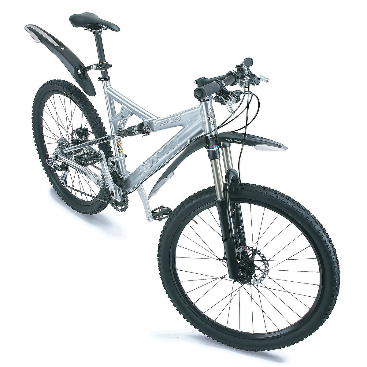 Topeak DeFender M1 & M2 Mountain Bike Fender Set (26-Inch Wheels)