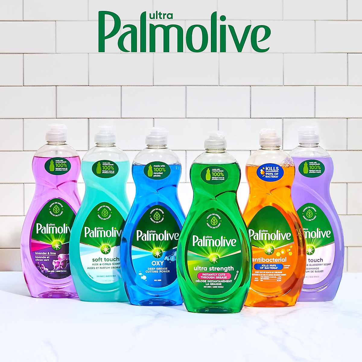 Palmolive Ultra Dishwashing Liquid Dish Soap, Pure + Clear Fragrance Free - 32.5 Fluid Ounce (Packaging may vary)