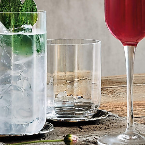 Luigi Bormioli Jazz On The Rocks/Double Old Fashion Glass 11.75oz, Set of 4.,