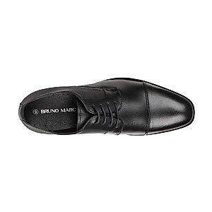 Bruno Marc Men's Oxford Dress Shoes, Black/SBOX222M, Size 9.5