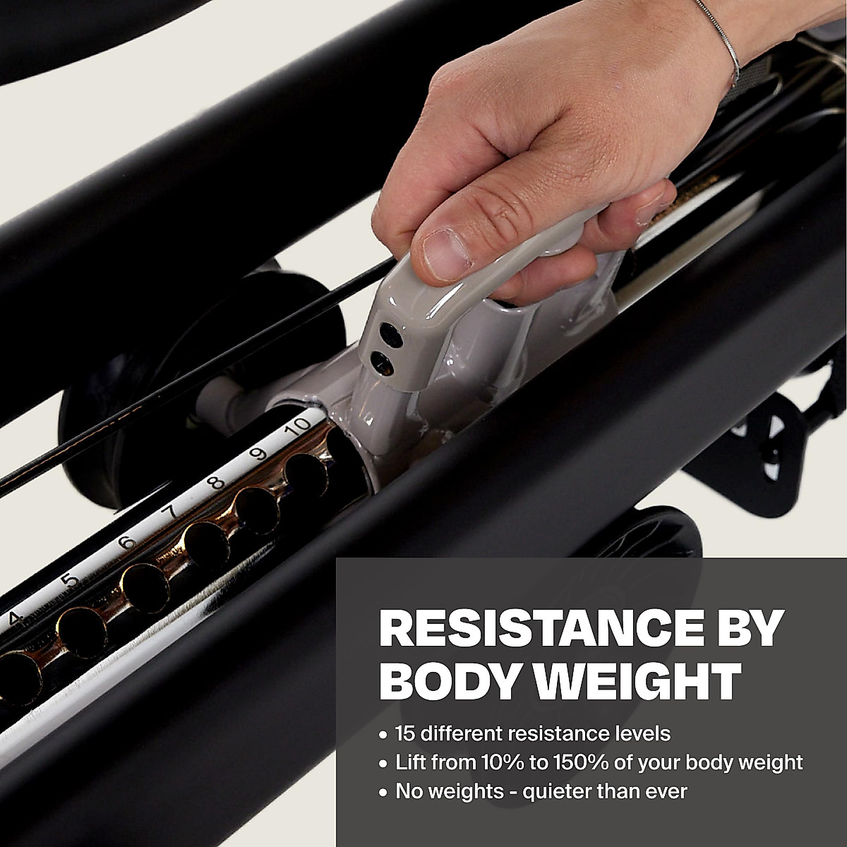 Centr Body Weight Home Gym Machine – Full Body Workout System with Cable Pulley, Leg Extension & Curl Station – Upper & Lower Body Strength Training Equipment for Home