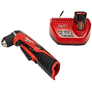 Milwaukee 2415-21 M12 12V 3/8" Cordless Right Angle Drill/Driver Kit