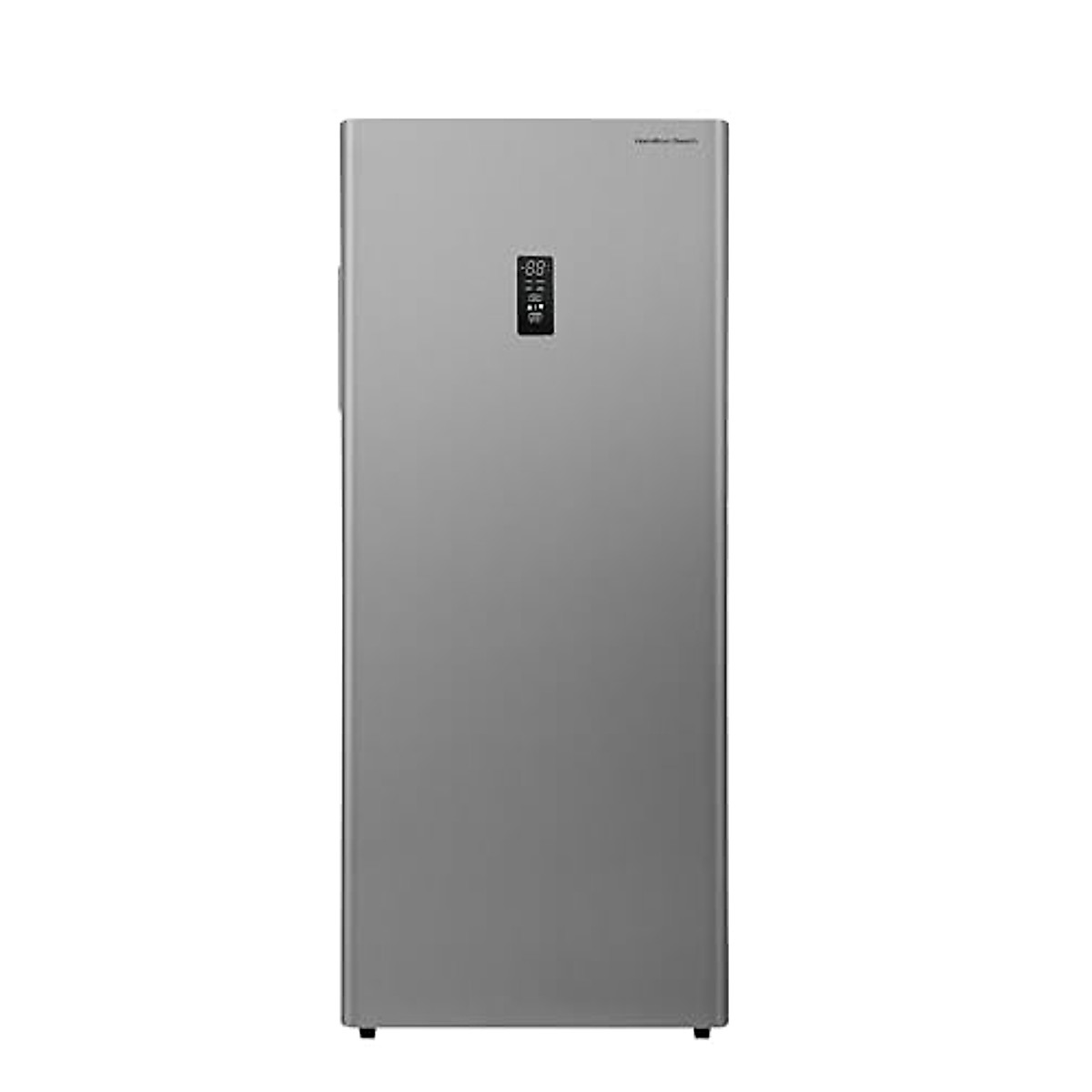 Hamilton Beach HBFRF1495 14 cu ft Upright Convertible Fridge/Freezer-Frost Free-Removable Glass Shelves-LED Interior Light, Stainless