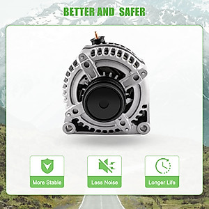 NOTUDE 1Pcs Alternator for Caravan 2001-2007 for Town & Country 2001-2007 13870 Vehicle AC Generator