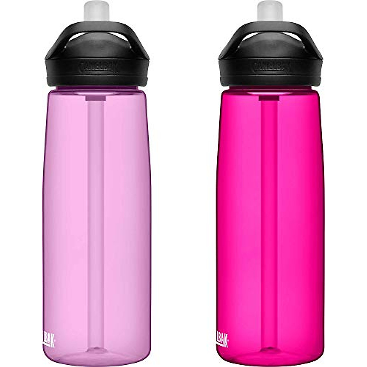 CamelBak eddy+ BPA Free Water Bottle 25 oz, 2-Pack, Dusty Lavender / Deep Magenta