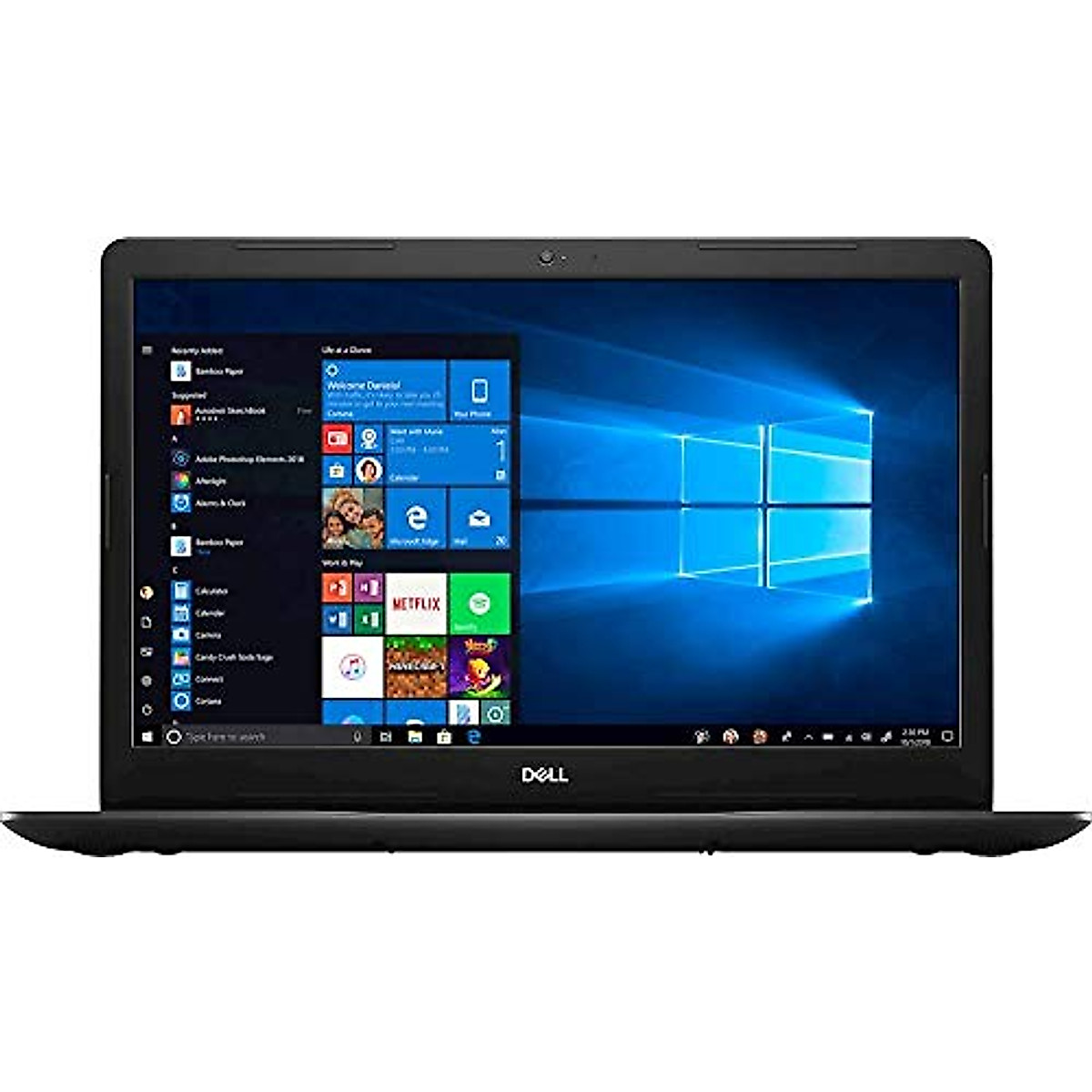 Dell Inspiron 17 3793-17.3" FHD - 10th gen i7-1065G7-8GB - 1TB HDD+128GB SSD - Black