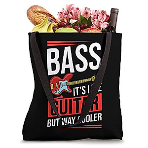Bass Guitar Bassist Guitarist Acoustic Electric Lessons Tote Bag