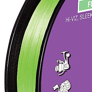 Seaguar Smackdown High Visibility Fishing Line 15lbs, 150yds Break Strength/Length, Flash Green - 15SDFG150