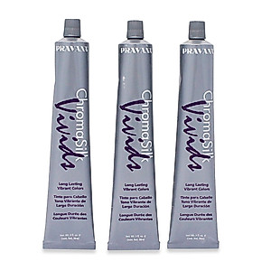 Pravana Chromosilk Vivids Hair Color (3 Pack) (Vivid Violet)