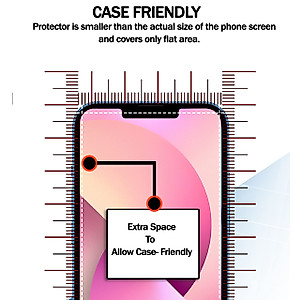 RKINC Screen Protector [4-Pack] for iPhone 14 Plus/iPhone 13 Pro Max 6.7-Inch, Tempered Glass Film Screen Protector, 0.33mm [LifetimeWarranty][Anti-Scratch][Anti-Shatter][Bubble-Free]