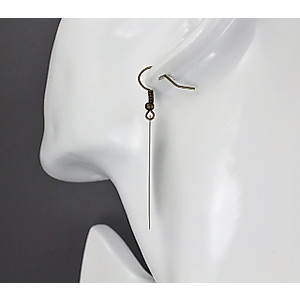 Olive Green earrings teardrop dangle lightweight oval filigree 2 1/4 inches long painted very lightweight