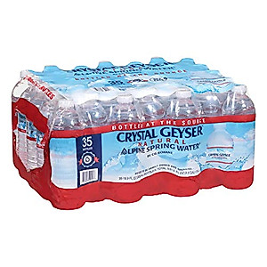 Alpine Spring Water,16.9 Fl Oz (Pack of 35),Bottled at the Source (075140350018)