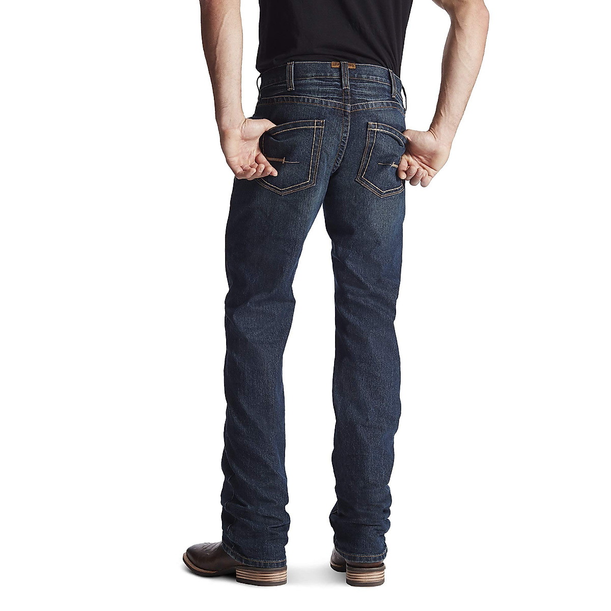 ARIAT Rebar M4 Slim Fit Durastretch Straight Leg Jean – Work Jeans for Men
