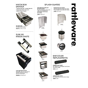 Rattleware Rubber Replacement Knock Box Bar Cover - Durable & Easy-to-Install Espresso Waste Solution, Fits Select Models with Welded Bars, High-Quality Design (6.25")