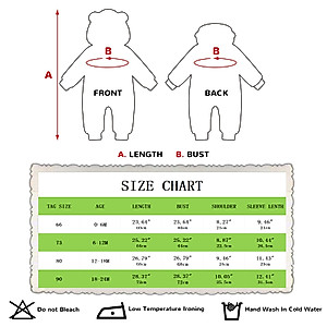 Ohrwurm Hooded Puffer Jumpsuit for Baby Boys Girls Long Sleeve Winter Romper Warm Snowsuit Coat Down Jacket 0-6 Months Black