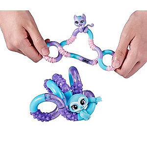 Tangle Jr. Pets 6-Pack Collection Kitty, Bunny, Puppy, Flamingo, Sloth, and Unicorn - Tangle Fidget Pets Fidget Toys - Fidget Toy Gift - Fidgets for School - Cute fidgets for Girls