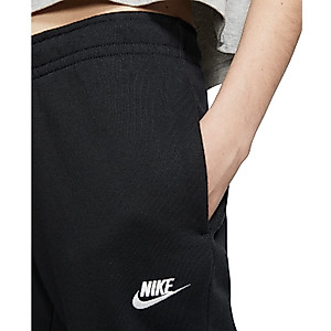 Nike Women's NSW Regular Pant Varsity, Black/Black/White, X-Large