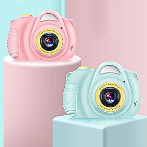 LKYBOA Children's Digital Camera Toy Cartoon Can Take 58 Million Prints for Student Day Gifts (Color : A)