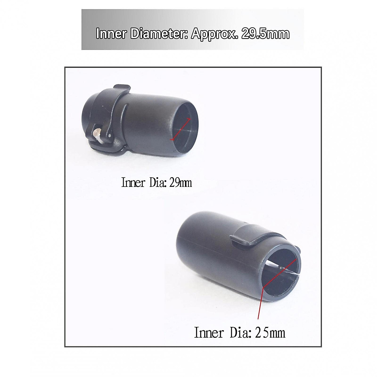 Jili Online Nylon SUP Paddle Quick Release Clamp Shaft Adjuster Replacement