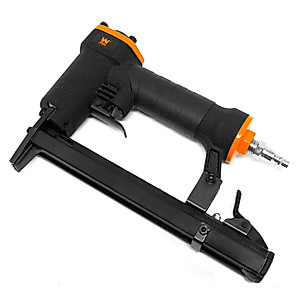 WEN 61706 20-Gauge 3/8-Inch Crown Air-Powered Pneumatic T50 Stapler for Upholstery and Woodworking