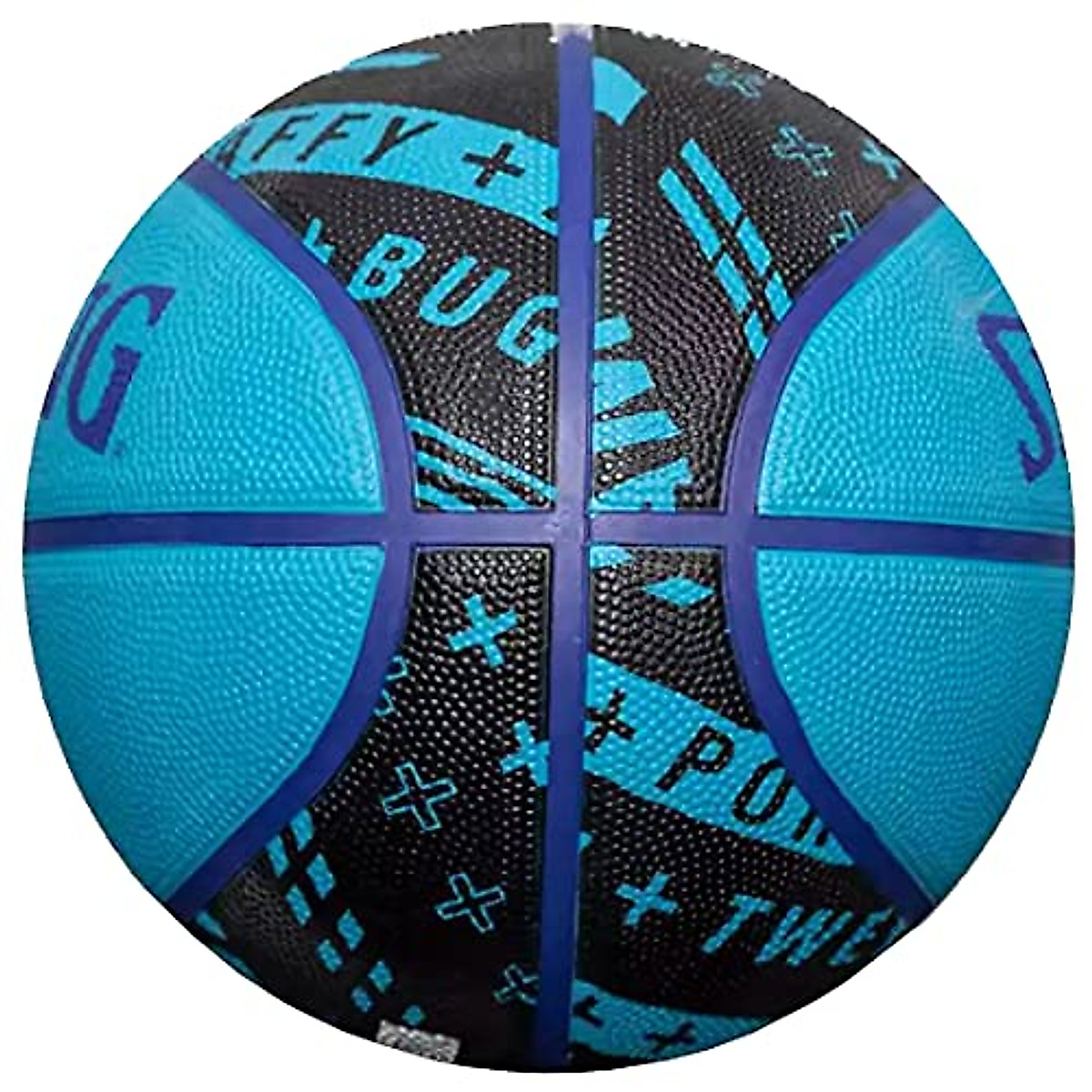 Spalding Space Jam Tune Squad Bugs Ball 84605Z Unisex Basketball Ball, Blue, 5 EU