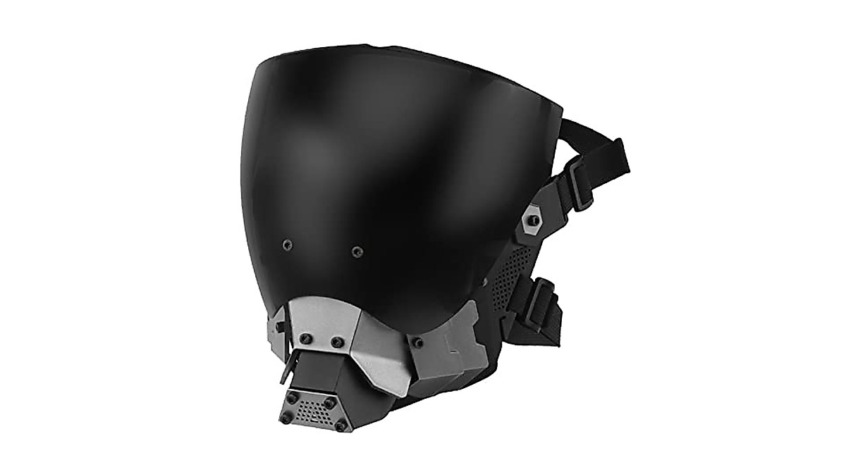 Marikito Cyberpunk Mask Helmet - Futuristic Costume Prop