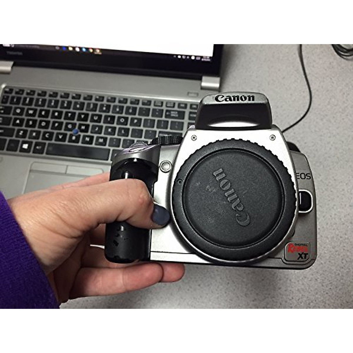 Canon Rebel XT DSLR Camera (Body Only - Silver) (Discontinued by Manufacturer)