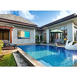 Peerless-AV 55" Neptune Partial Sun 4K HDR Outdoor Smart TV w/Free Outdoor Tilting Wall Mount (WPTV553)