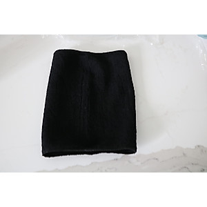 Pet Hoodz for Dogs-Anxiety, Grooming, Ear Muffs, Dog Ear Protection, Calming, Ear Compression, Pet Hoodie, Dog Hoodie, Dog Ear Wrap (Large, Black)