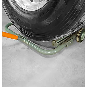 Martins Industries MSTWD Heavy Duty Wheel Dolly for Large Tires, Trucks, Buses, Semis for Shops garages, Made with Steel, 360 Degree Movement, Ergonomic Design