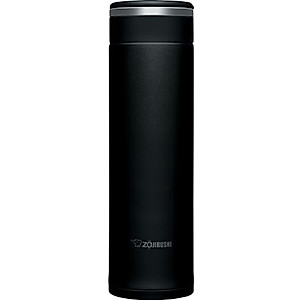 Zojirushi Stainless Steel Travel Mug, 16-Ounce/0.48-Liter, Black