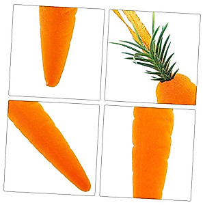 DECHOUS 10pcs Easter Decoration Easter Carrot Easter Tree Decorations and Ornaments Egg Easter Tiered Tray Decor Easter Hanging Carrot Easter Hanging Ornaments Carrot Decor Set Rabbit Foam