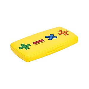 PROfezzion 36 Slots Switch Game Card Case Holder Wallet Water-Resistant Protector Organizer for 24 Micro SD/TF Memory Card Keeper Box for 12 Nintendo Switch Game Cards Storage (Yellow)