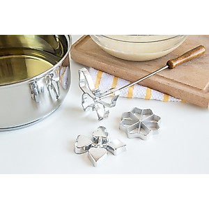 Fox Run Rosette Set, Cast-Aluminum, 4-Piece