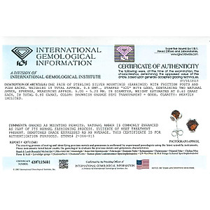 Ian and Valeri Co. Amber Sterling Silver Small Ball Stud Earrings