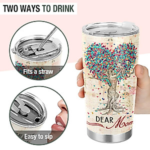 WANDER PRINTS Gift For Mom, Gifts For Mother-in-law, Step Mom, Grandma, Mother's Day, Birthday Gifts - For All The Times That I Forgot - Custom Tumbler, Travel Cup, Insulated 20oz Cup