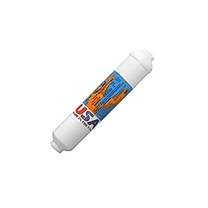 IPW Industries Inc. Compatible to Omnipure - K2548-KK - 10" x 2" All Calcite Inline Filter w/ 3/8" QC