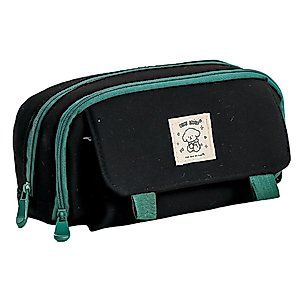 Zcargel Large Capacity Pen Case Big Capacity Pencil Pouch Pen Bag with 3 Compartment Portable Cute Zipper Stationery for Kids Teen Student Boys Girls Adults Organizer Pen Case