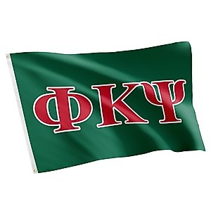 Desert Cactus Phi Kappa Psi Flag letter Fraternity Greek Banner Large 3x5 feet Sign Decor Phi Psi