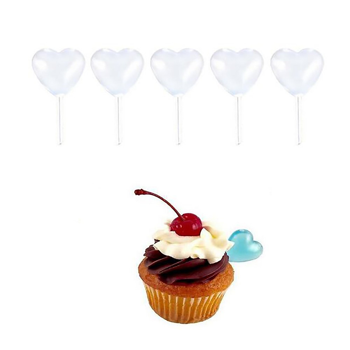 100Pcs 4ml Disposable Clear Plastic Jam Straw Pasteur Pipette Juice Squeeze Transfer Pipettes Dropper Mini Flavor Injector for Chocolate Strawberries Ice Cream Cakes (Love shape)