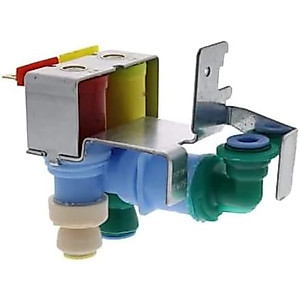 Water Inlet Valve Replacement For KitchenAid KBFS20EVMS9 KBFS20EVWH10 KBFS20EVBL6 KBFS20EVWH6 KBFS20ECBL00 KBFS20ECMS00 KBFS20ECWH00 KBFS20EVBL10 KBFS20EVBL8 KBFS20EVMS11 KBFS20EVMS13 Refrigerator…