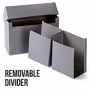 Stratagem The Big Box Double-Wide - Two Deck Oversized TCG Deck Box - Duel Deck Compatible with MTG Magic the Gathering Planechase, Archenemy Baseball, LCGs - Trading Card Games