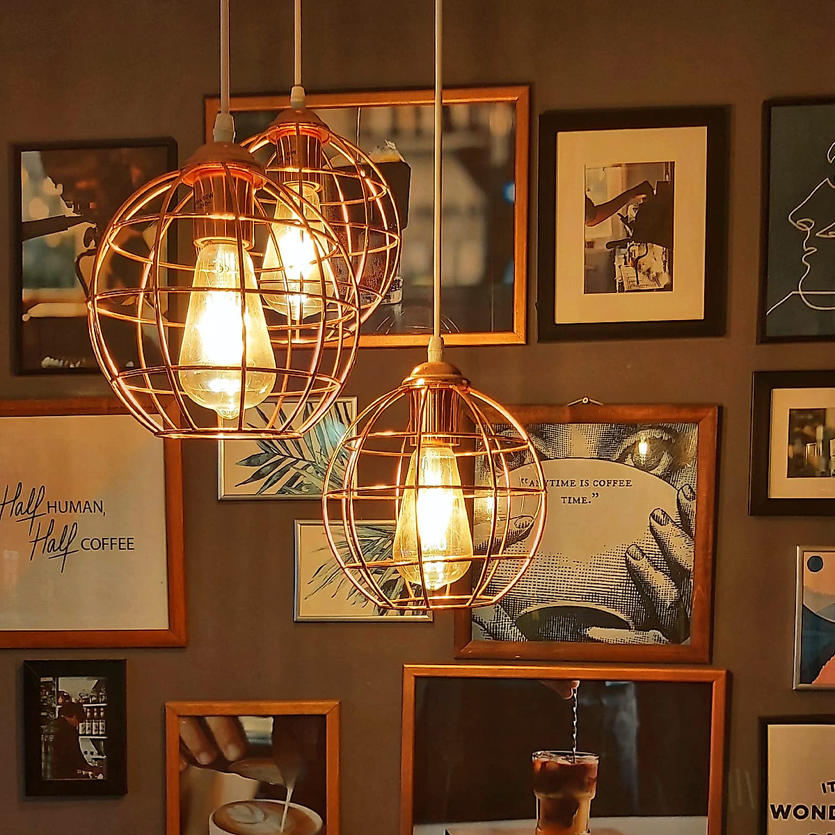 DiCUNO ST64 Edison LED Bulb 60W Equivalent, 6W, Warm White 2700K, Dimmable Vintage LED Light Bulbs, 700LM E26 Medium Base with Clear Glass for Dining Room, Kitchen Lighting,Pack of 6