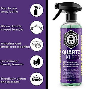 SPARDIANT Premium SiO2 Car Wax Spray, Ceramic Coating Spray, Hydrophobic Paint Sealant, Waterless Car Wash Wax & Polish Detailing Spray 16 Oz Bottle