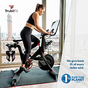 Replacement Bike Cleats Compatible with Look Delta and Peloton Bike, Cleats for Cycling Shoes, Adjustable 9 Degree Float, Allen Key Bolts, Indoor and Road Cycling, Replacement Peloton Shoe Cleats